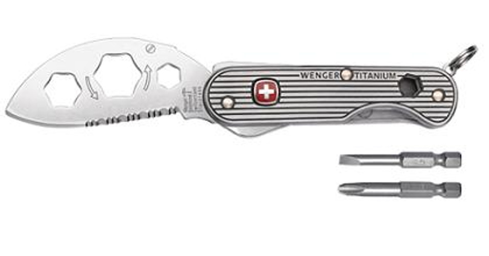 Wenger Titanium, Multifunkciós svájci bicska